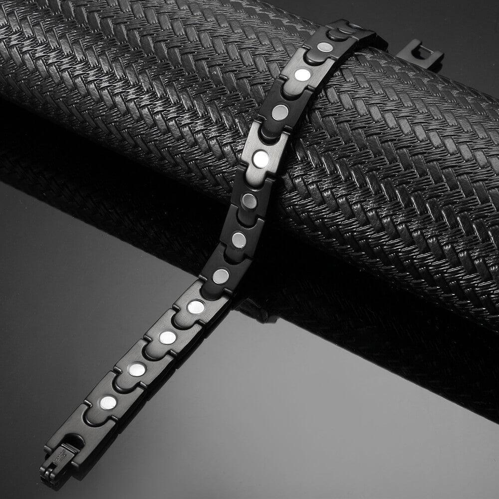 Black Magnetic Bracelet | Magnetic Healing | Gauss Therapy